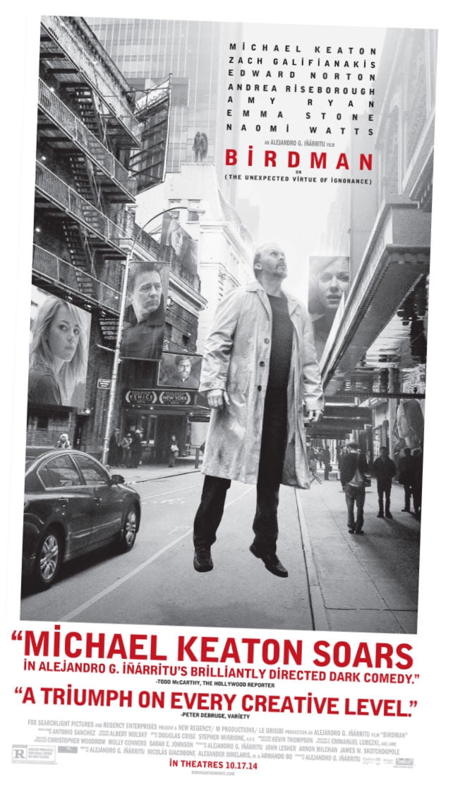 Birdman Movie Poster 12x16 Print on Metal Sign 12in x 16in Multi-Color ...