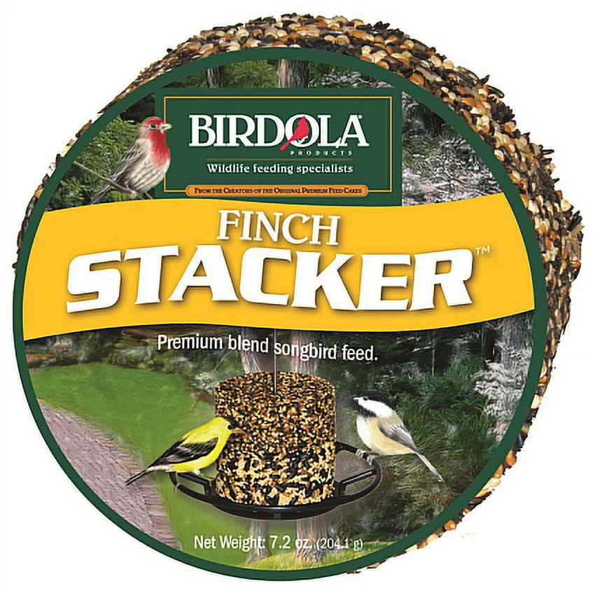 Birdola Finch Stacker Seed Cake for Birds, 6 Ounces - Walmart.com
