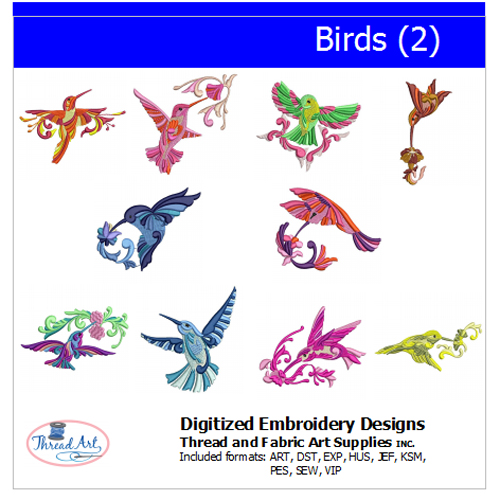 Threadart Machine Embroidery Design Bundles - Children Sets - Stick ...