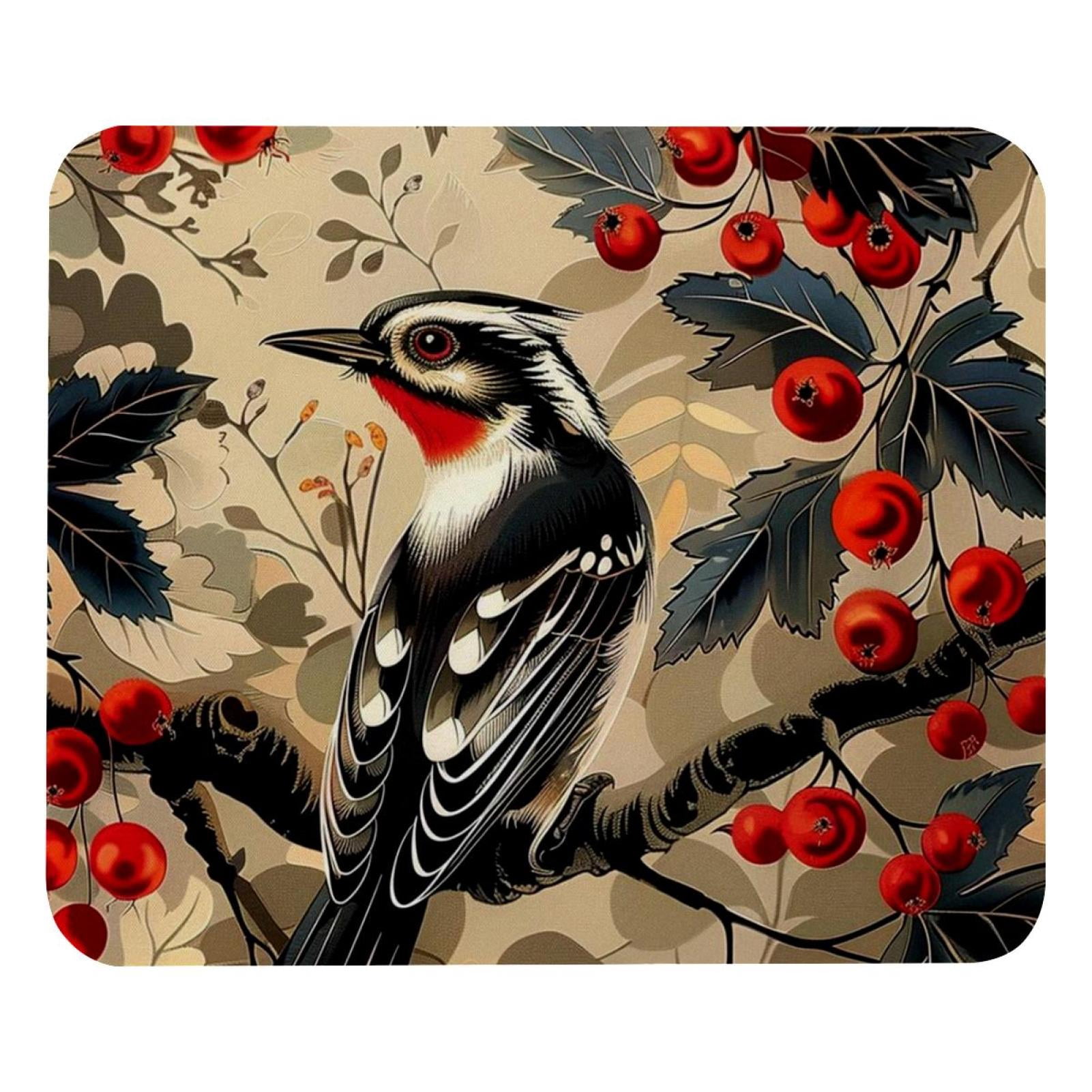 Birds 8.3x9.8 Inch Square Gaming Mouse Pad with Non-Slip Rubber Bottom ...