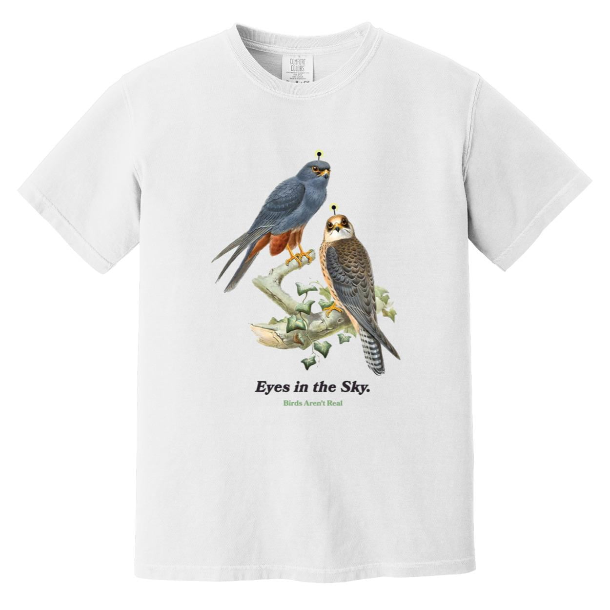 Birds Aren’t Real Satirical Parody Meme Graphic Design Comfort Color T ...