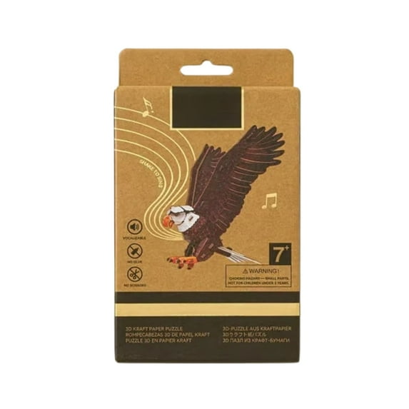 Birds Assembly Kit - Diy Cardboard Model Building Set, 3D Puzzle Craft ...