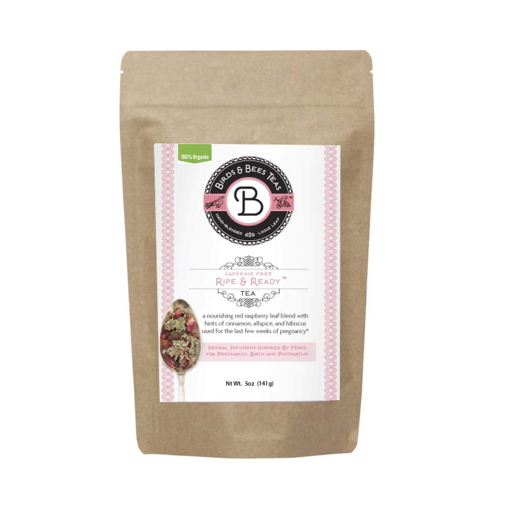 Birds & Bees Teas - Red Raspberry Leaf Tea Pregnancy, Ripe & Ready ...