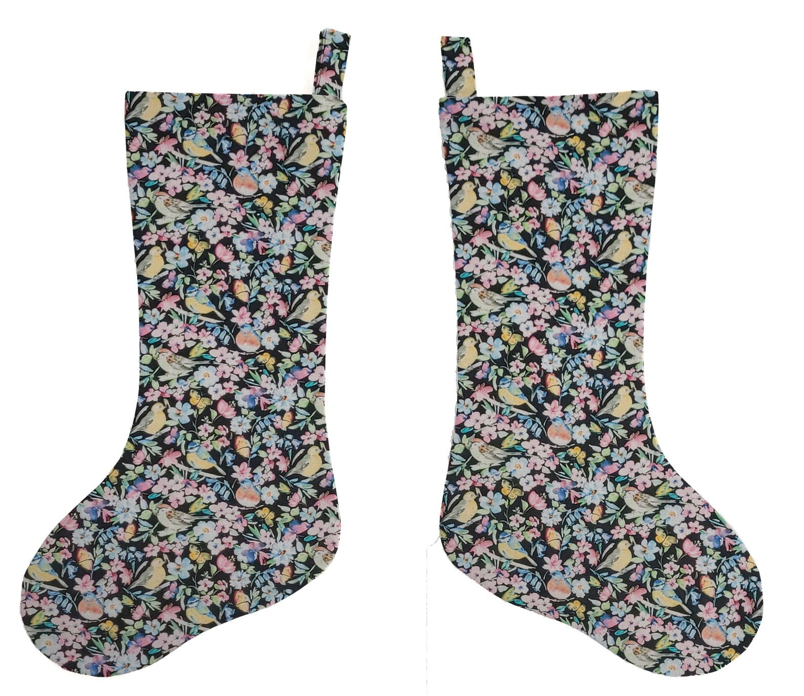 Birds & Butterflies in Blooms Christmas Stocking by Penny's Needful ...