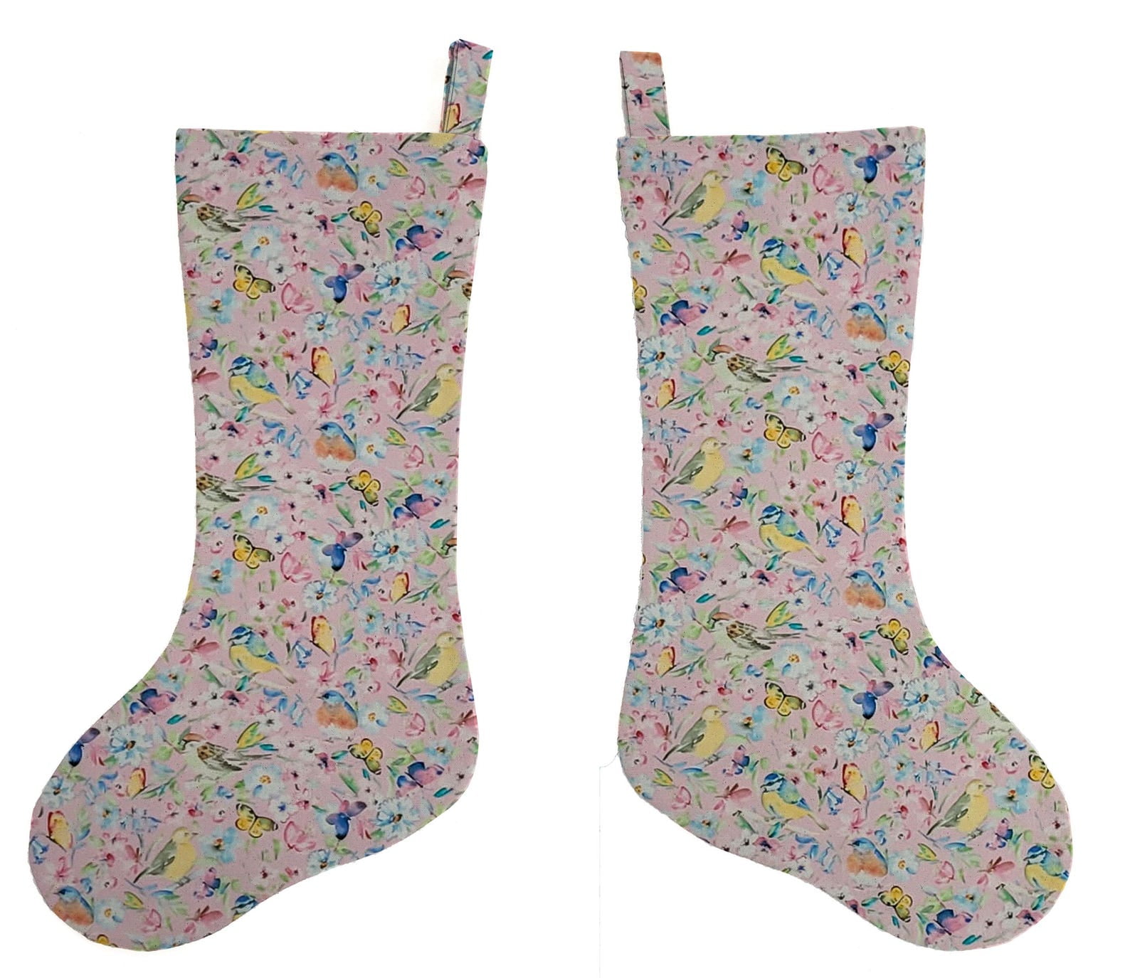 Birds & Butterflies in Blooms Christmas Stocking by Penny's Needful ...