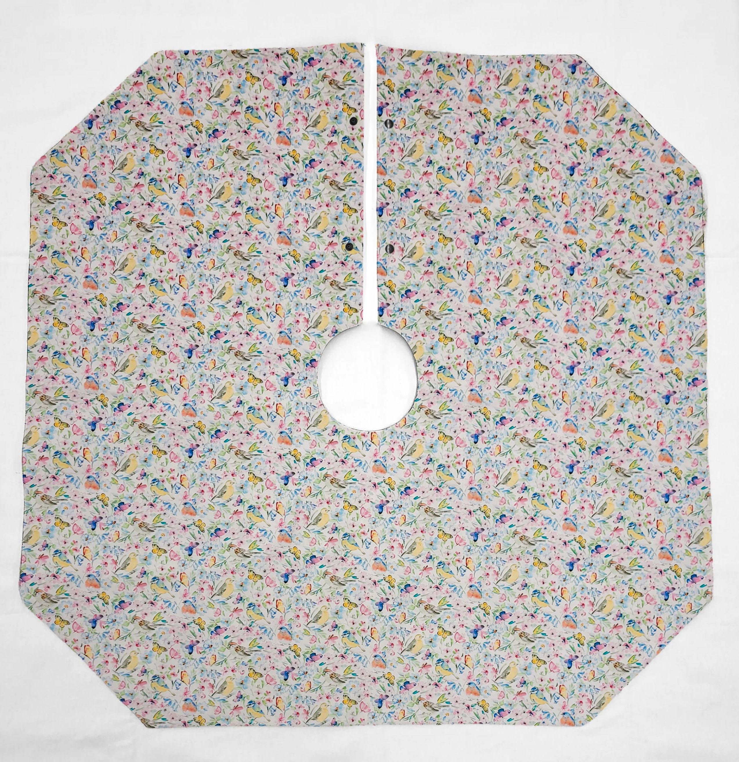 Birds & Butterflies in Blooms Christmas Tree Skirt By Penny's Needful ...