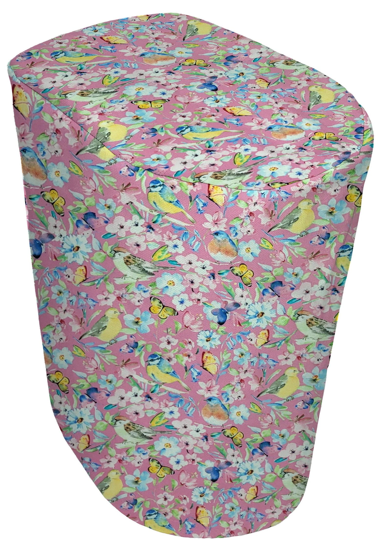 Birds & Butterflies in Blooms Cover Compatible with Ninja Creami Ice ...