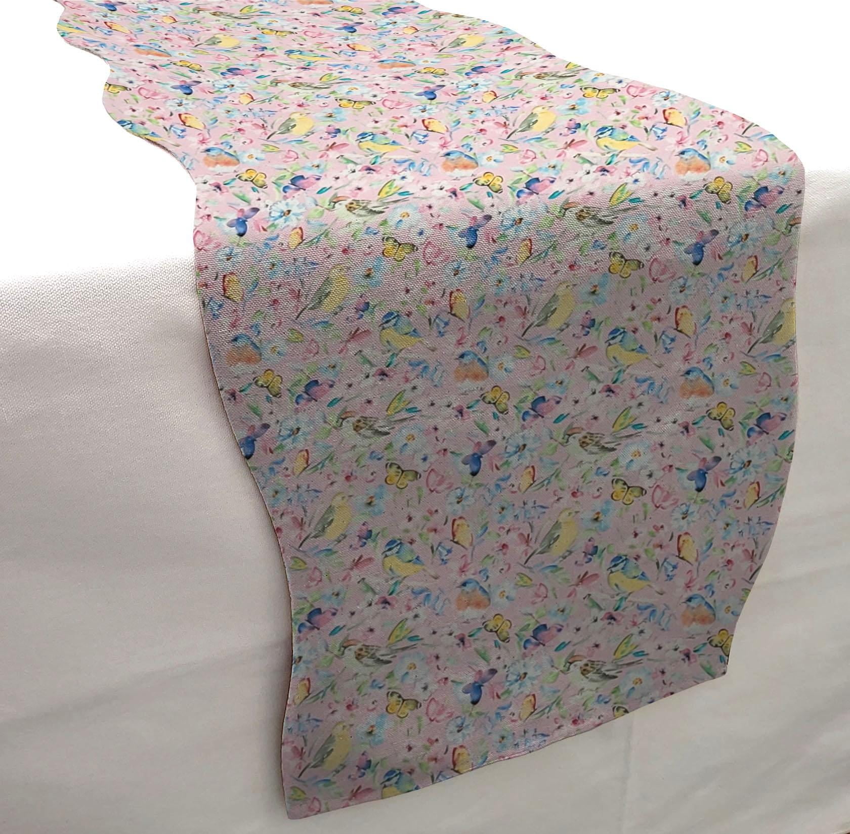 Birds & Butterflies in Blooms Table Runner by Penny's Needful Things (4 ...