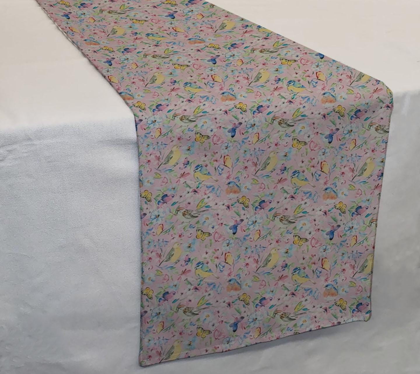 Birds & Butterflies in Blooms Table Runner by Penny's Needful Things (4 ...