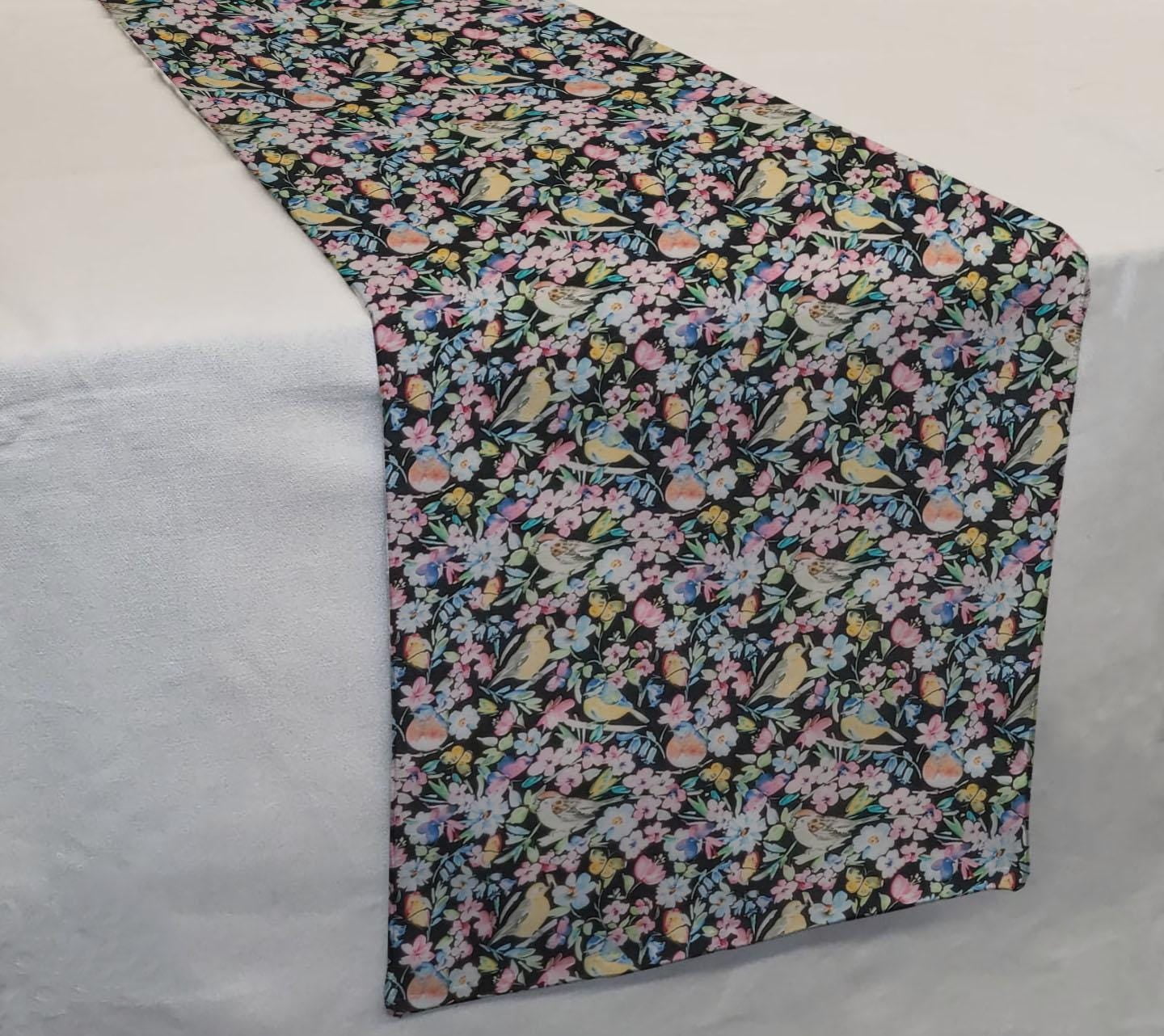 Birds & Butterflies in Blooms Table Runner by Penny's Needful Things (8 ...