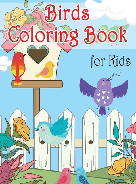 Birds Coloring Book for Kids : Fun Coloring Books for Children, Unique ...