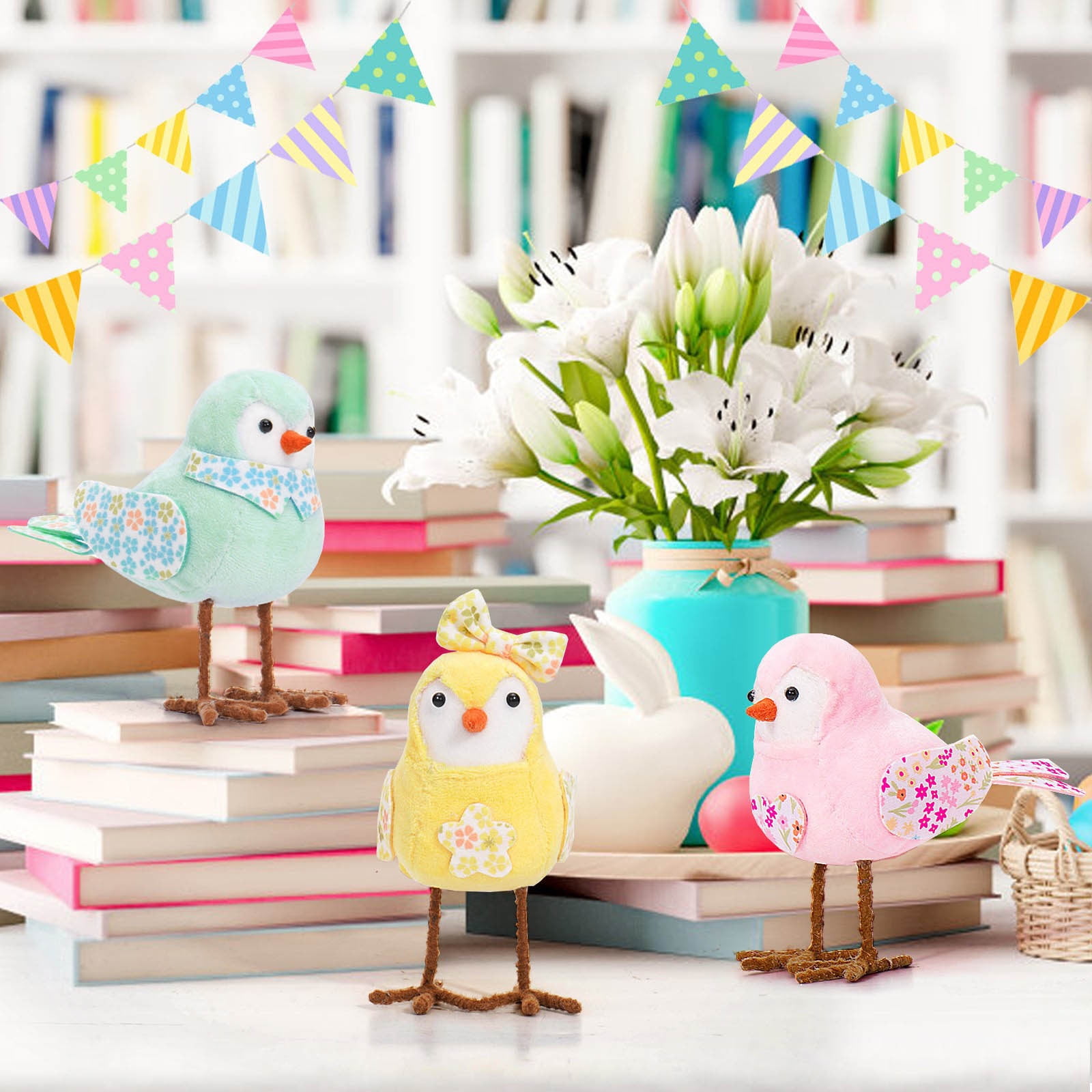 Birds Easter Decor, New Easter Dolls Resurrected Birds Decorations ...