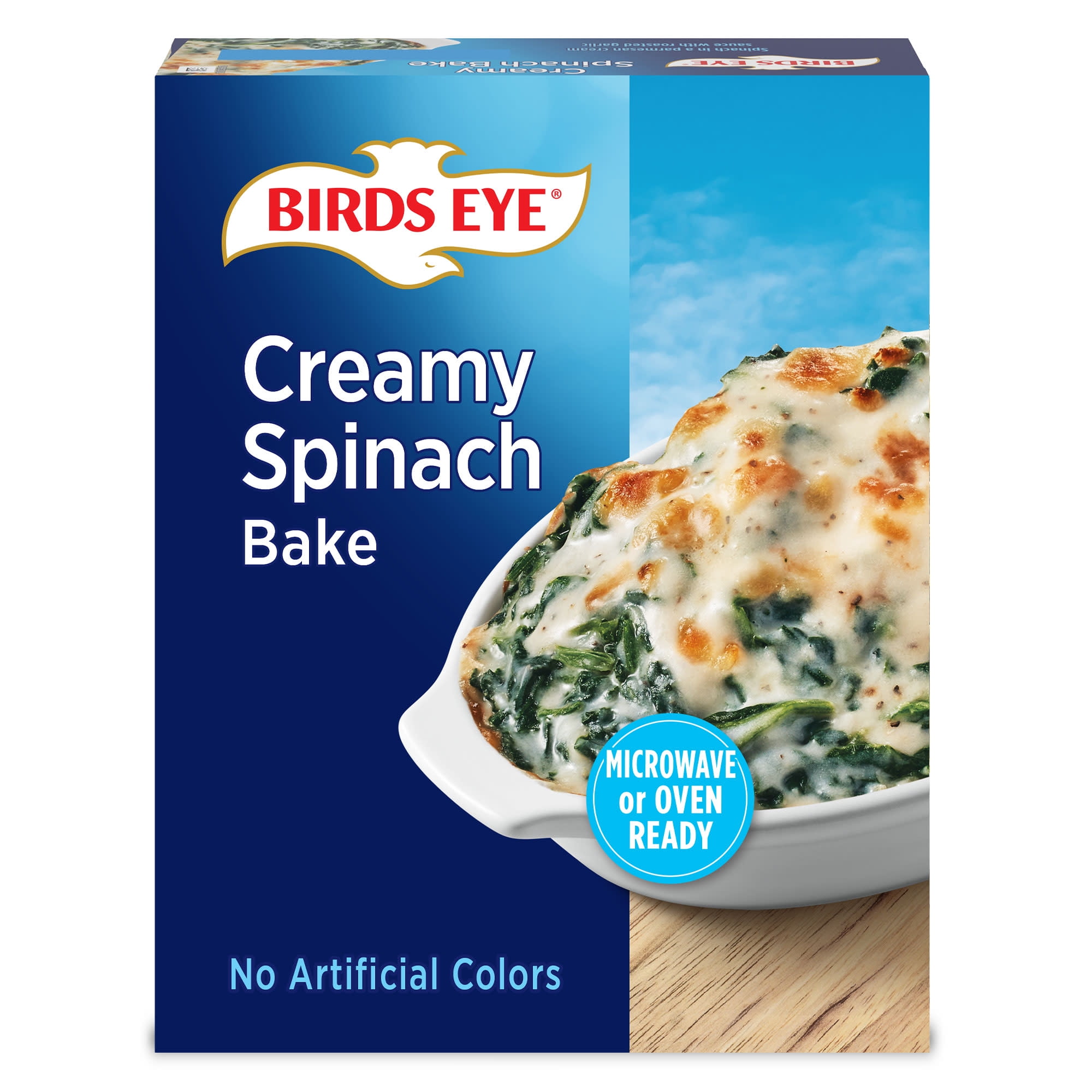 Birds Eye Creamy Spinach Bake Frozen Vegetable 13 Oz Box Frozen