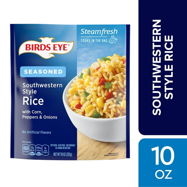 Birds Eye Steamfresh Seasoned Southwestern Style Rice, 10 OZ - Walmart.com