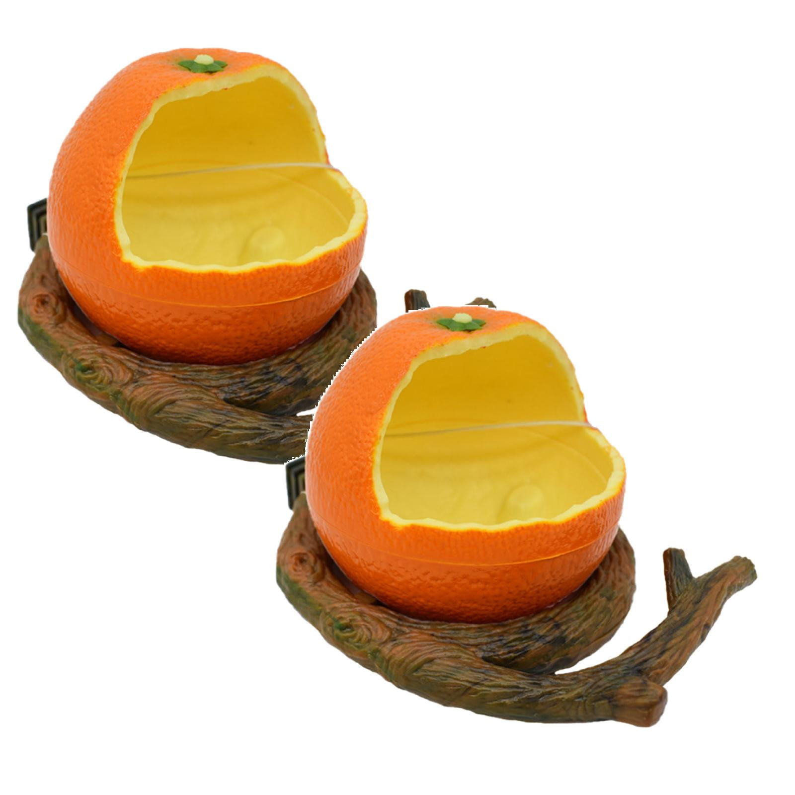 Birds Feeding Bowl Tree Branch Bowl Cage Pet Food Container for Birds ...