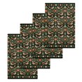 Birds Floral Kitchen Dish Towels for Drying Dishes Set of 4, Vintage ...