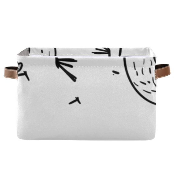Birds Full Storage Bins Baskets With Handles Storage Box Clothes ...