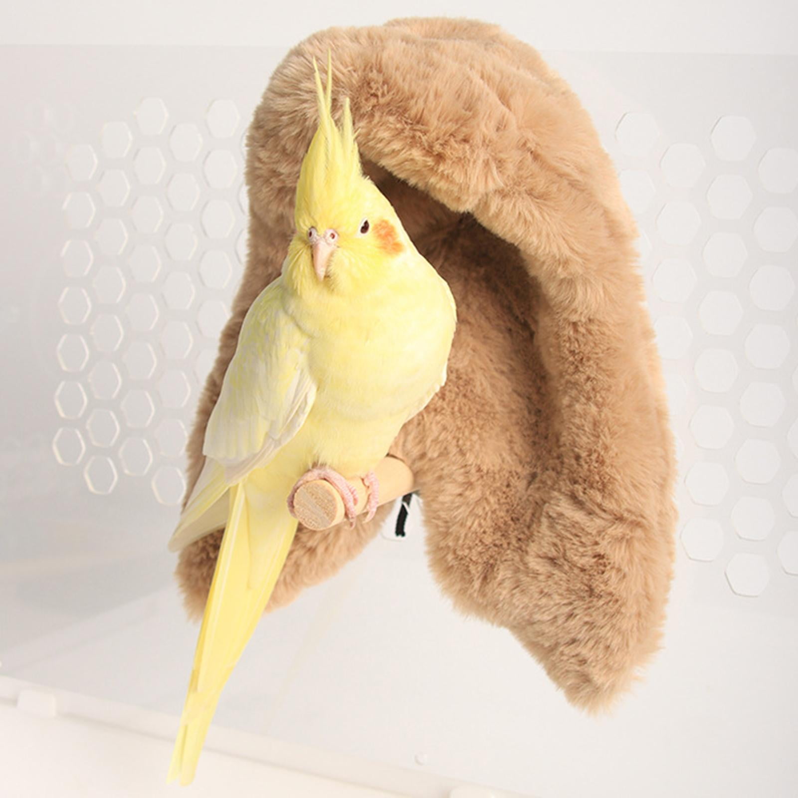 Birds Half Wrapped Nest Blanket Warm Comfortable Parrot Shed Parrot ...
