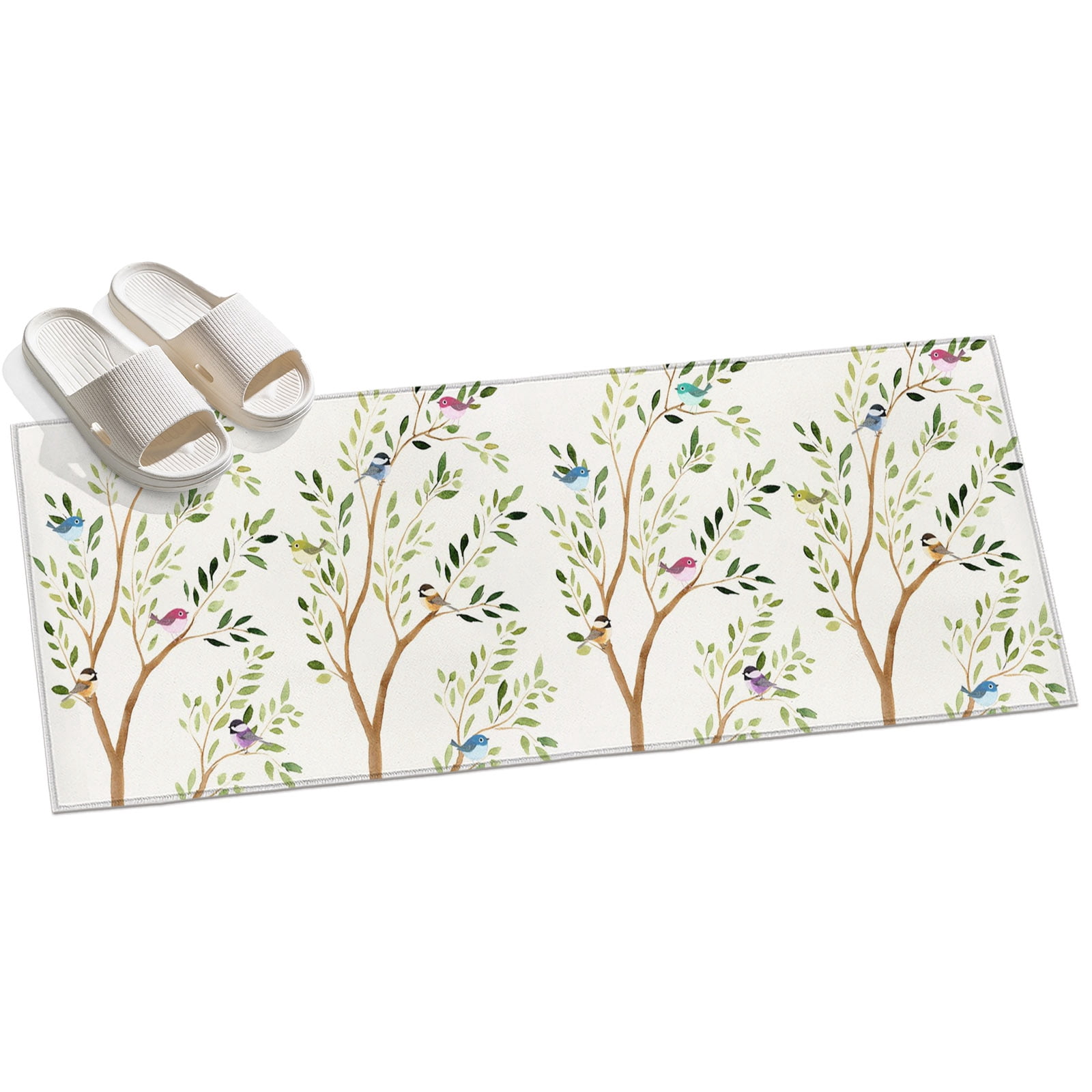 Birds Hallway Runner Rug 2x6 Washable Non Slip Kitchen Runner Rug for ...