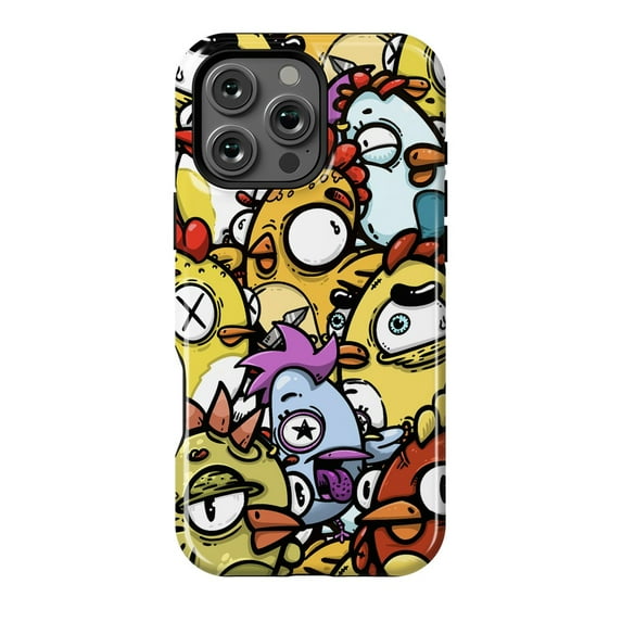 Birds Illustration Nature Art iPhone Case 17 16 15 14 13 12 11 Pro Max ...