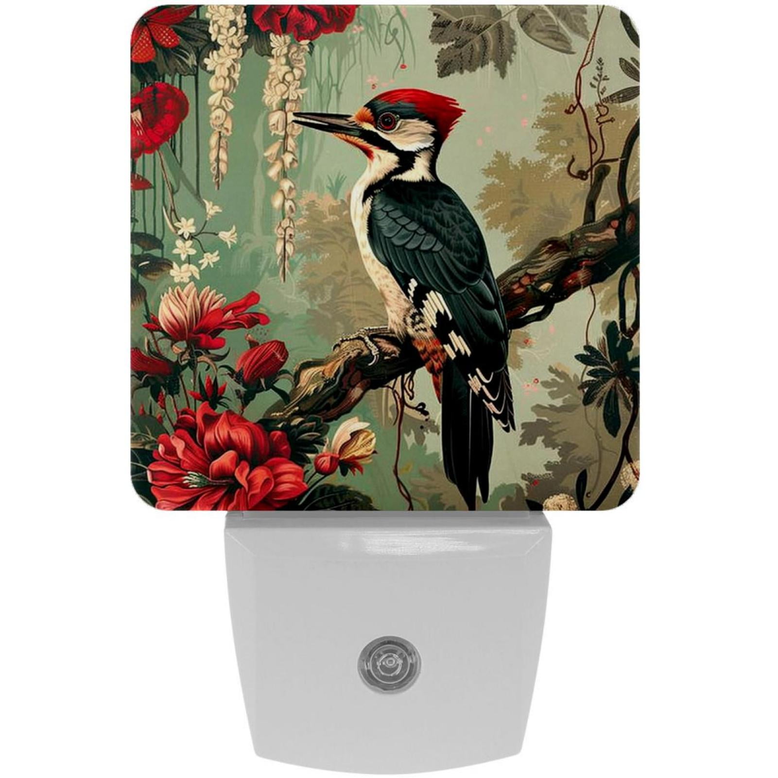 Birds LED Square Night Lights - Small and Bright Illumination for Your ...