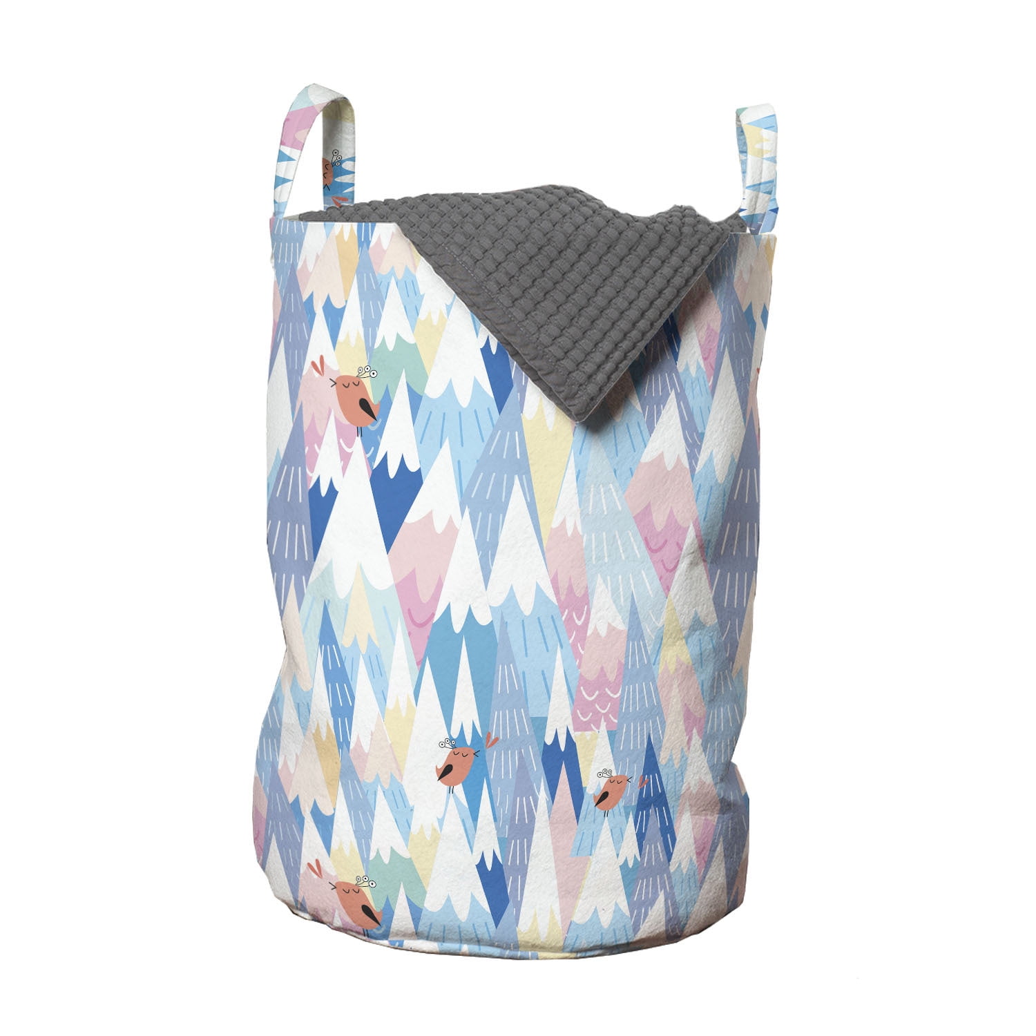 Birds Laundry Bag, Twittering Northern Cardinal Birds on the Sharp ...
