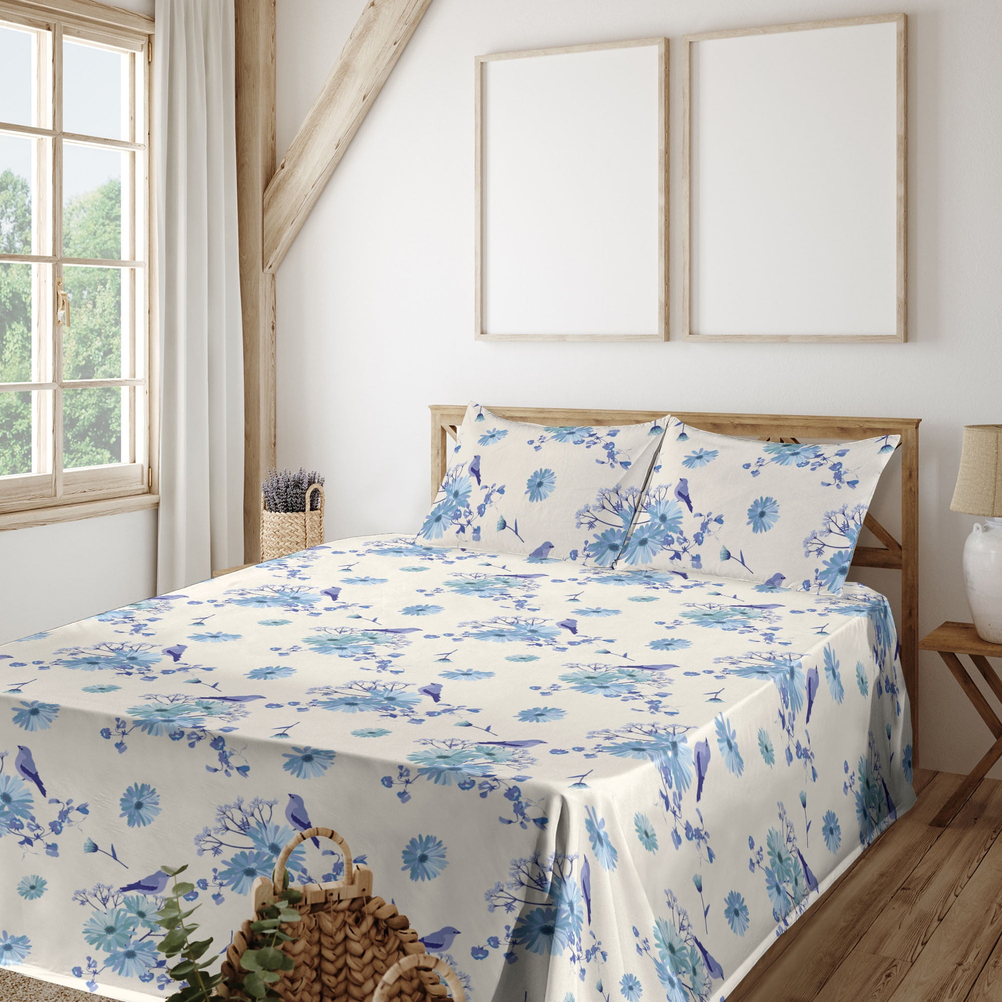 Birds and Nature Sheet Set, Springtime Inspired Winged Animal ...