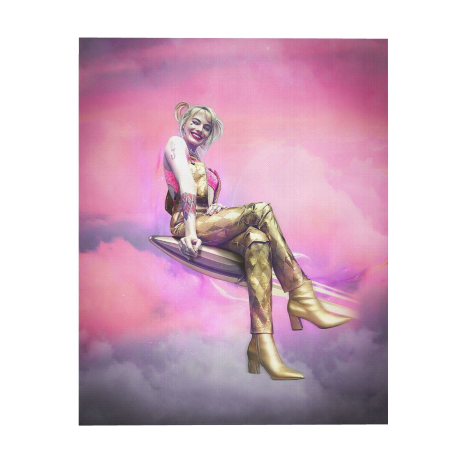 Birds Of Prey Harley Quinn Canvas Decorative Poster Art Picture ...