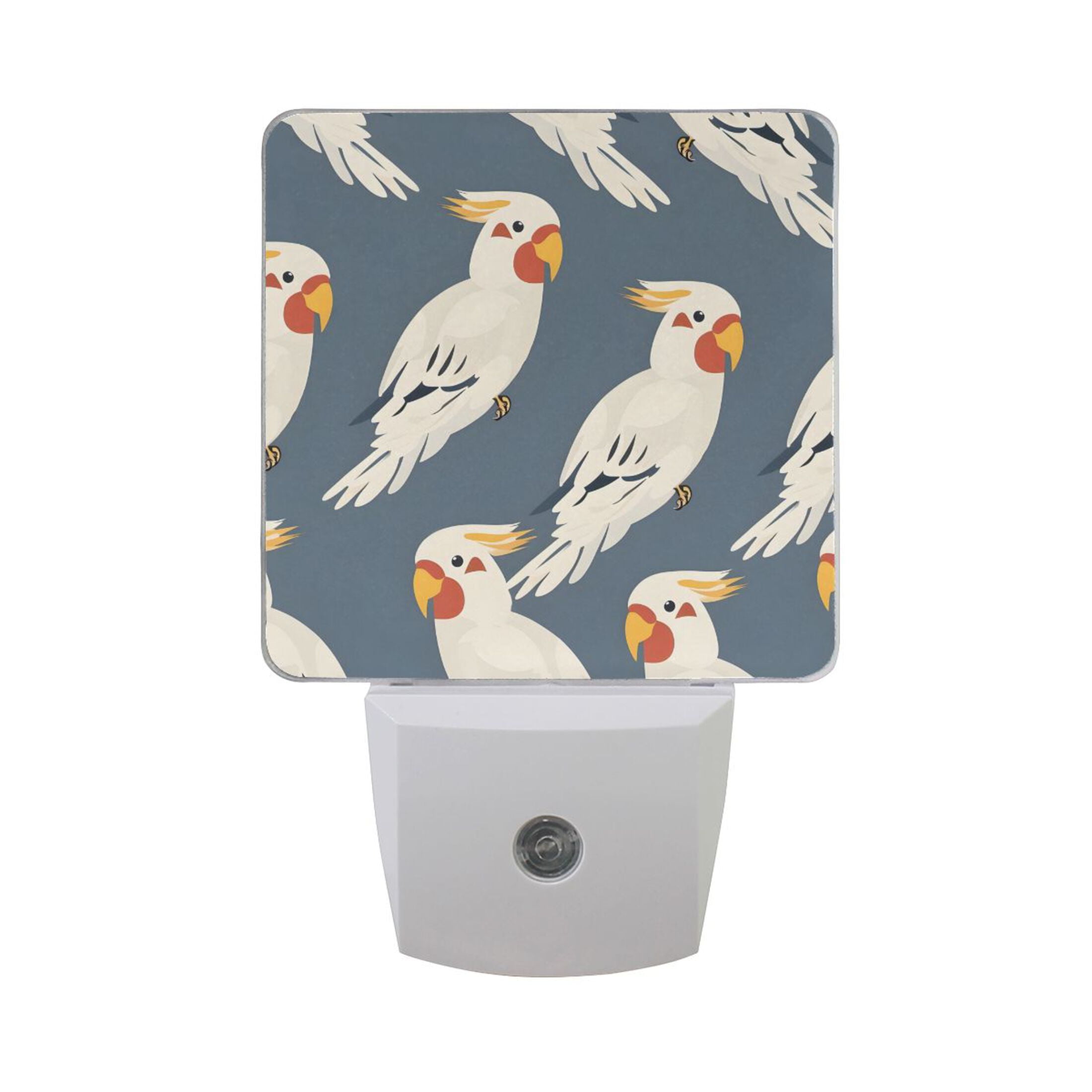 Birds Parrot Corella Night Light 2 Pack LED Nightlight Plug into Wall ...
