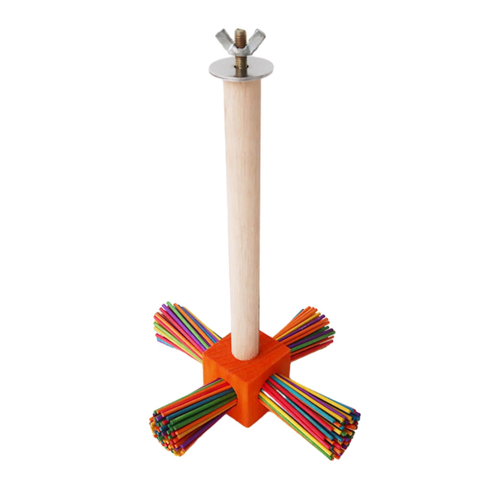 Birds Parrot Perch Portable Tabletop Bird Perch for Canaries Budgies ...