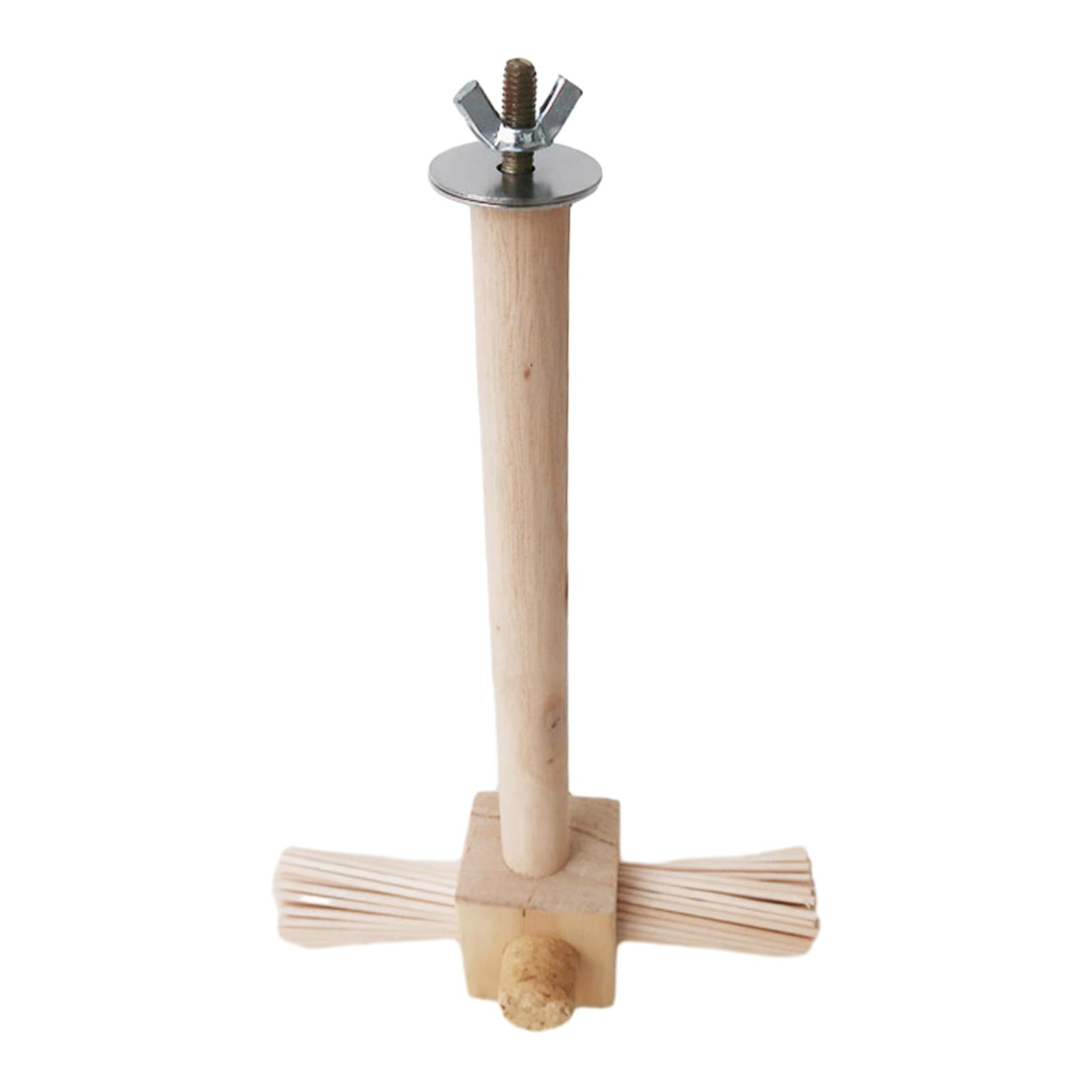 Birds Parrot Perch Portable Tabletop Bird Perch for Canaries Budgies ...