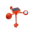 Birds Reflect Deterrent Solar Sound Light Visual Bird Scarer for ...