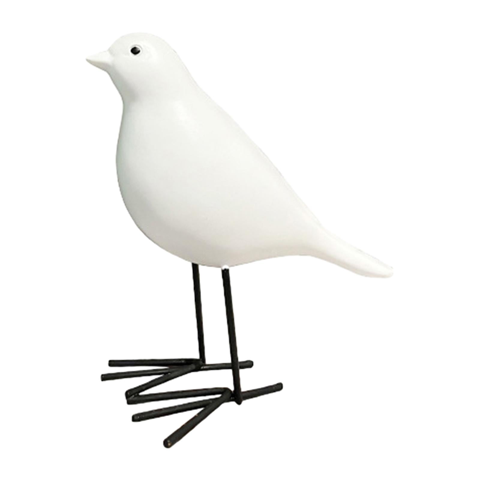 Birds Statues Resin Figurines Indoor Ornaments Office Desk Figure ...