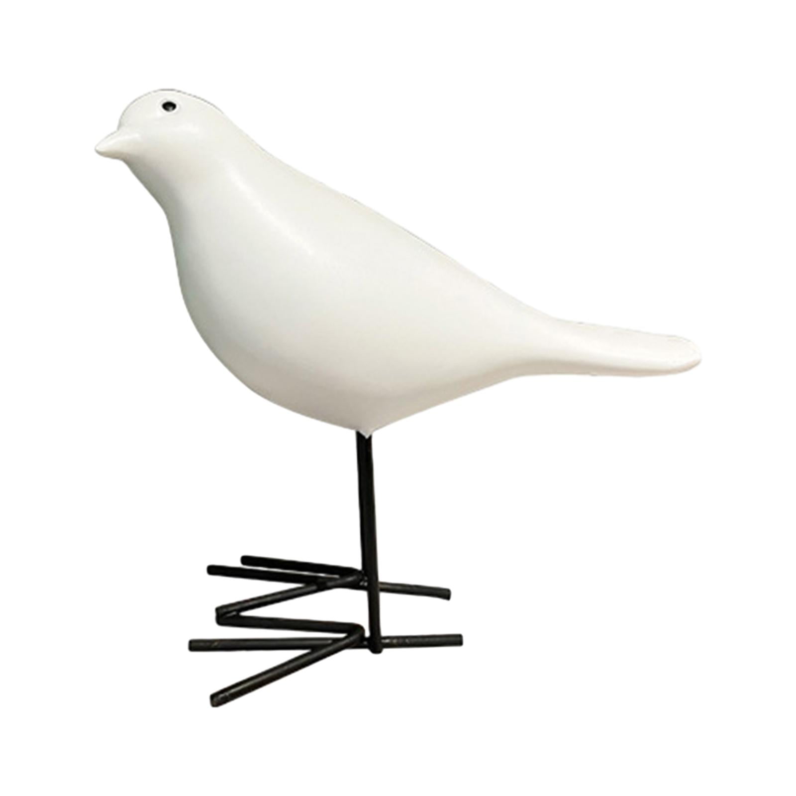 Birds Statues Resin Figurines Indoor Ornaments Office Desk Figure ...