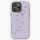 Birds Tattoo Line Art Pattern Design Art iPhone Case 11 12 13 14 15 16 ...