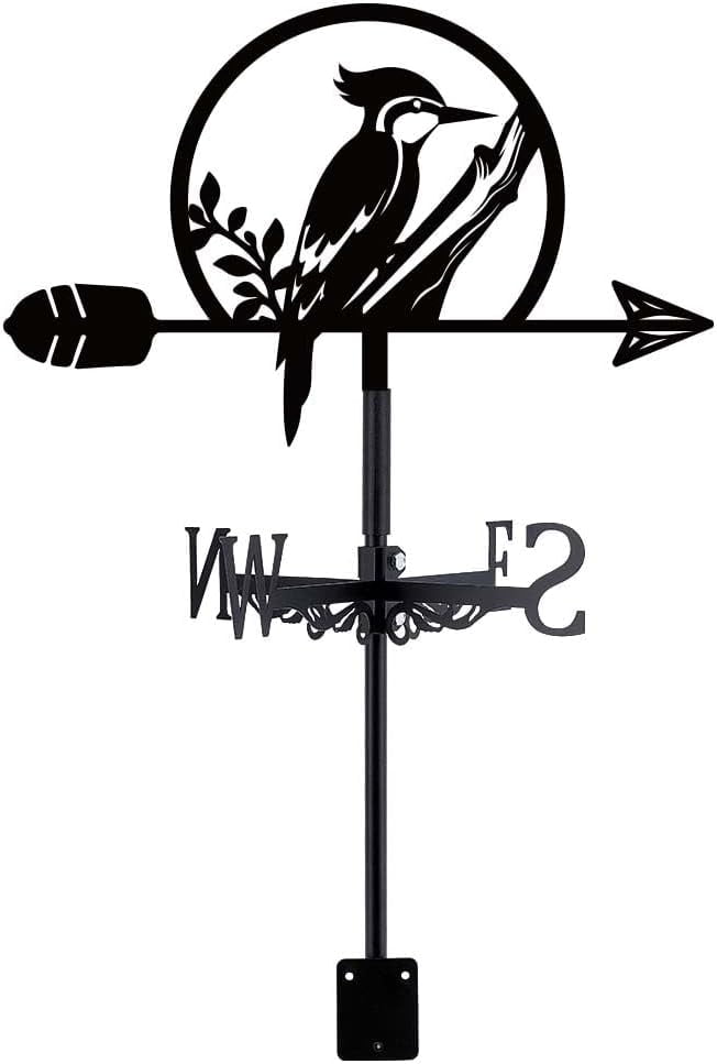 Birds Weather Vane Animal Weathervane Woodpecker Weather Vanes Roof ...