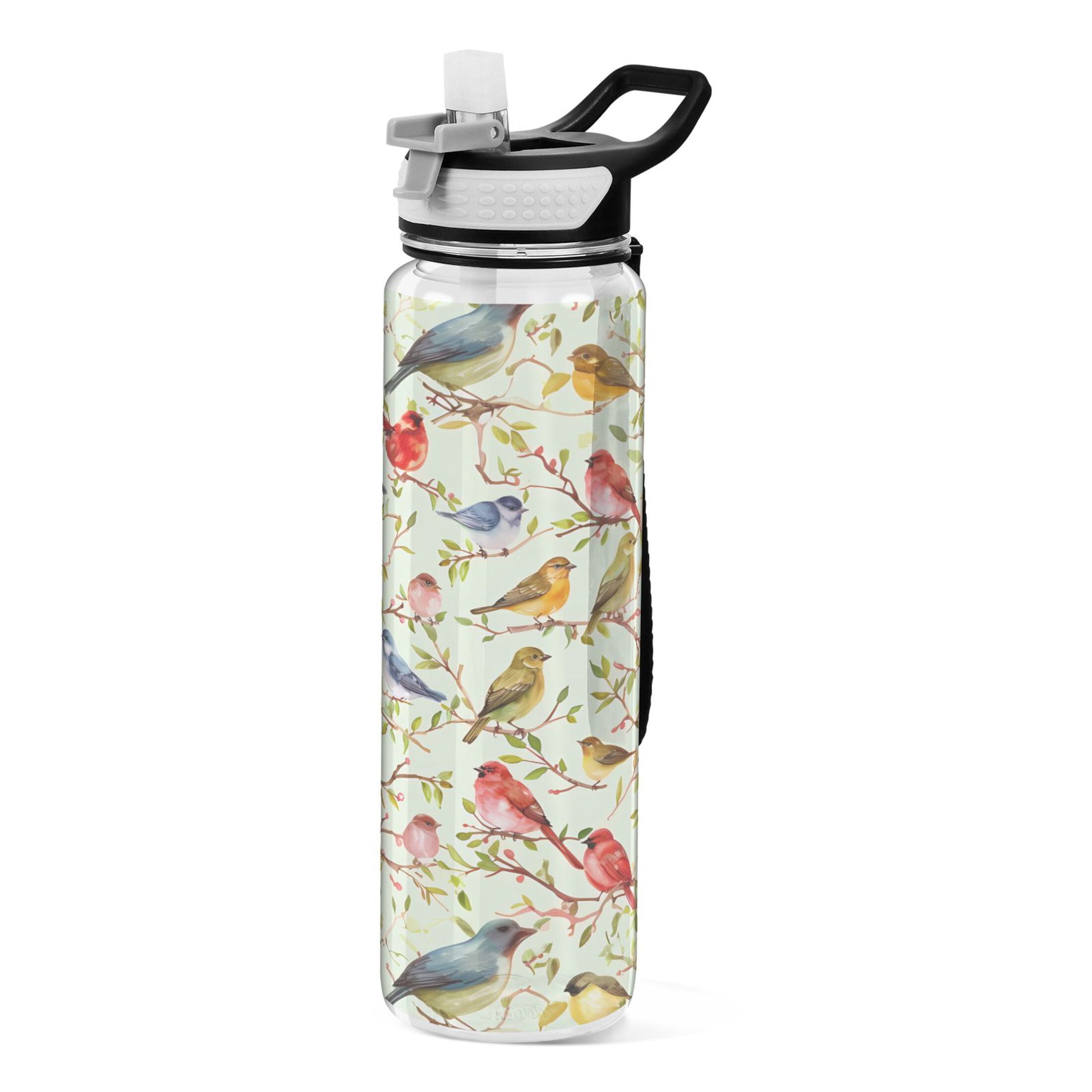 Birds and Branch 32oz Sports Water Bottles Leakproof Tritan Bottle with ...