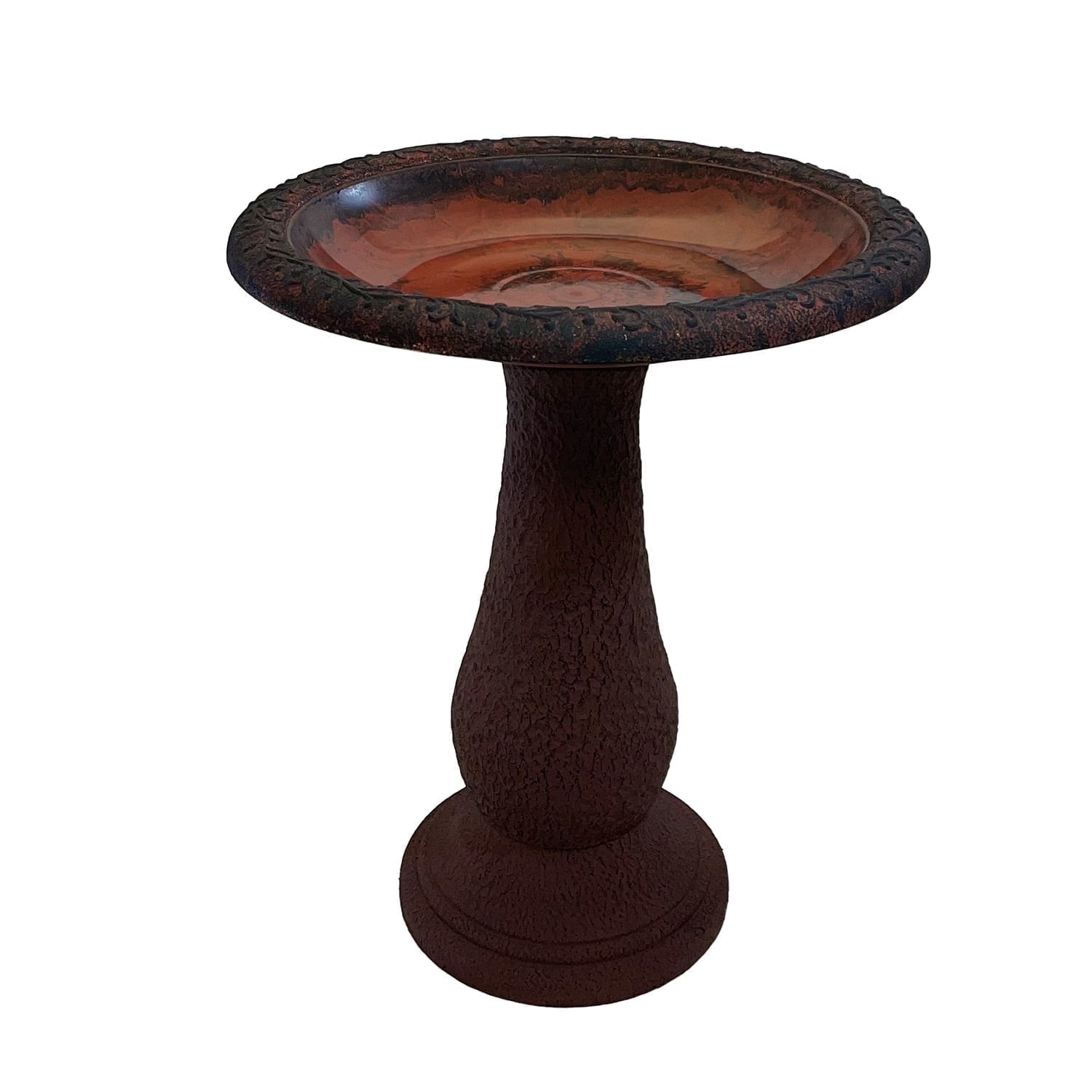Birds and Beyond 24-Inch Freestanding Lightweight Fiber Clay Pedestal ...