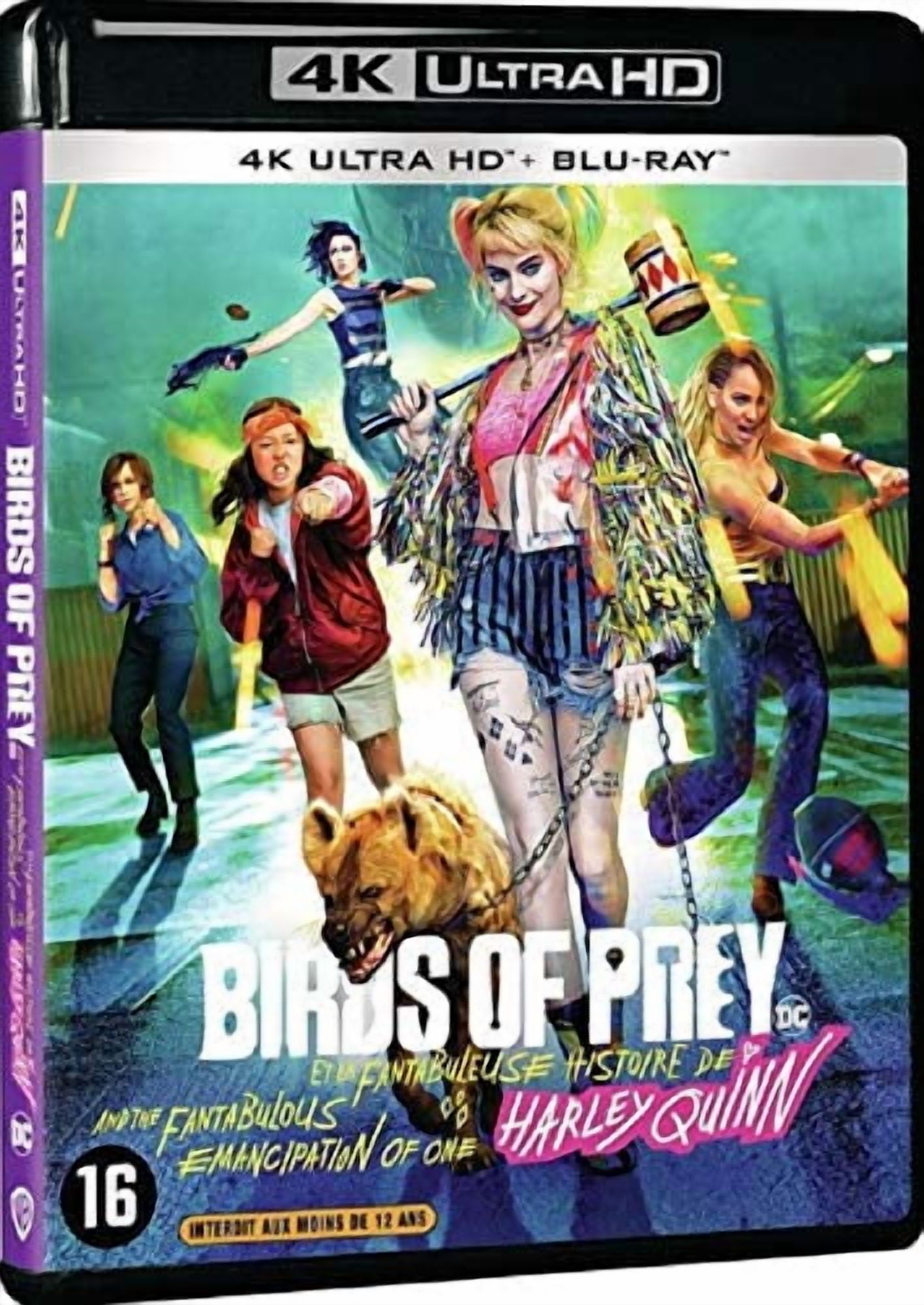 Birds of prey (4K Ultra HD) Margot Robbie Mary Elizabeth Winstead Cathy Yan - Walmart.com