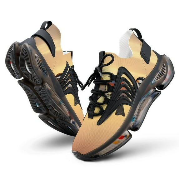 Birds on Branches Art Print Walking Shoes for Men Woman Lightweight ...