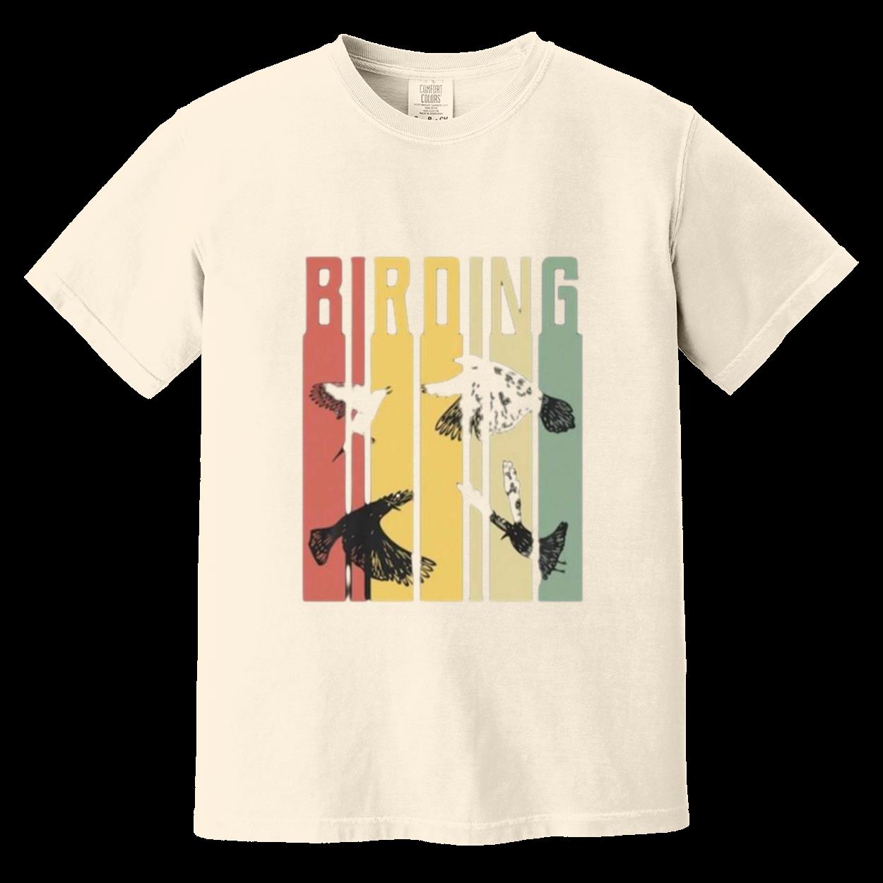 Birdwatching Graphic With A Peaceful Nature Mood Art Comfort Color T ...