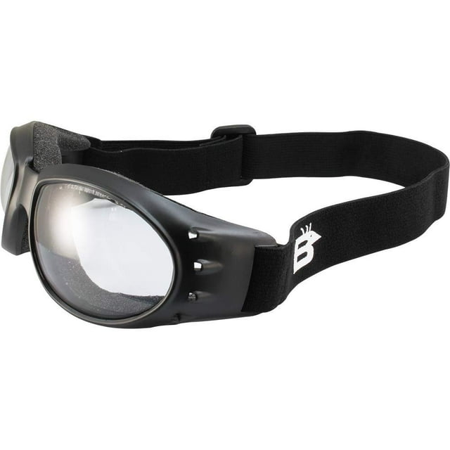 Birdz Eagle Matte Black Padded Sport Riding Goggle with Photochromic ...