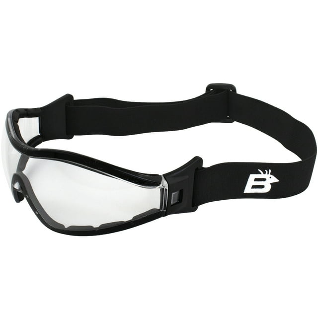 Birdz Eyewear Boogie Foam Padded Motorcycle Ski Skydiving Z87.1 Safety ...