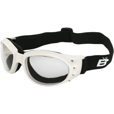 Global Vision Flare Padded Anti Fog Safety Motorcycle Goggles Smoke ...