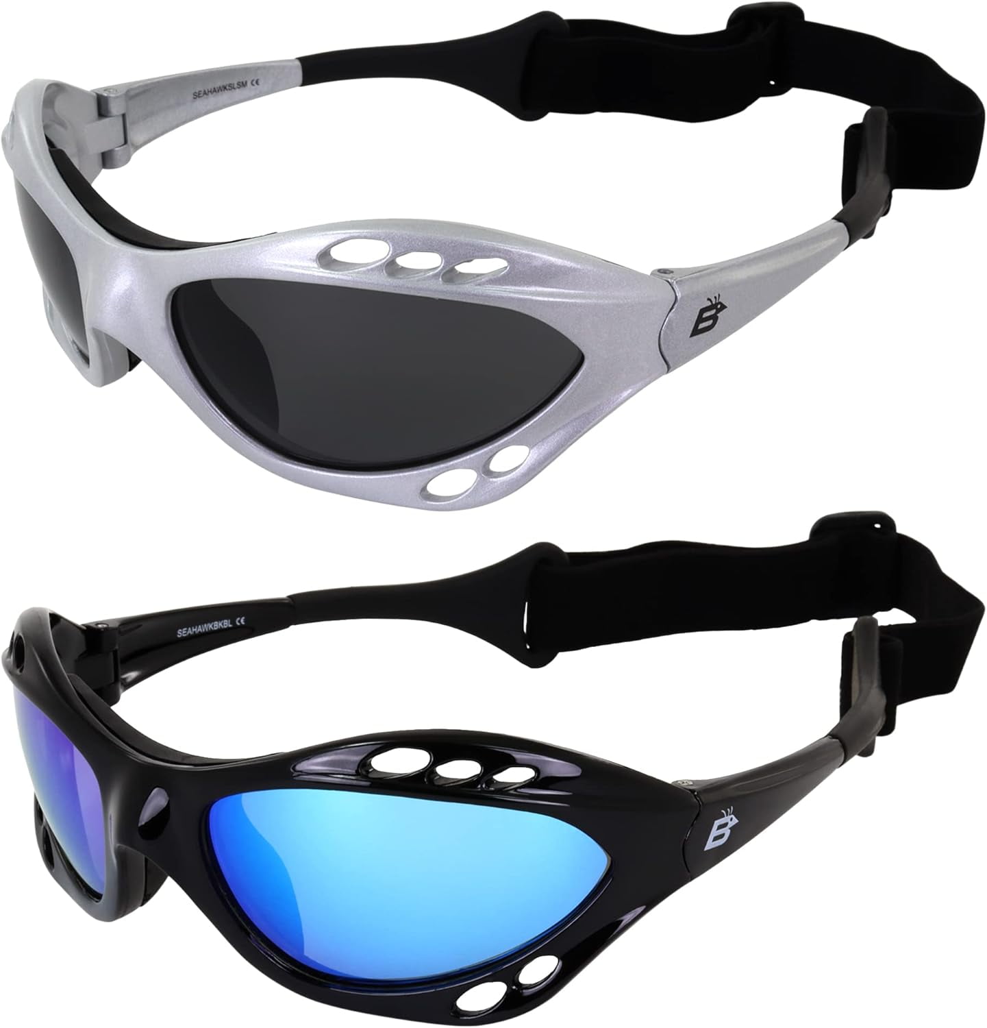 Birdz Eyewear Seahawk Polarized Sunglasses Jet Ski Goggles Sport Kite ...