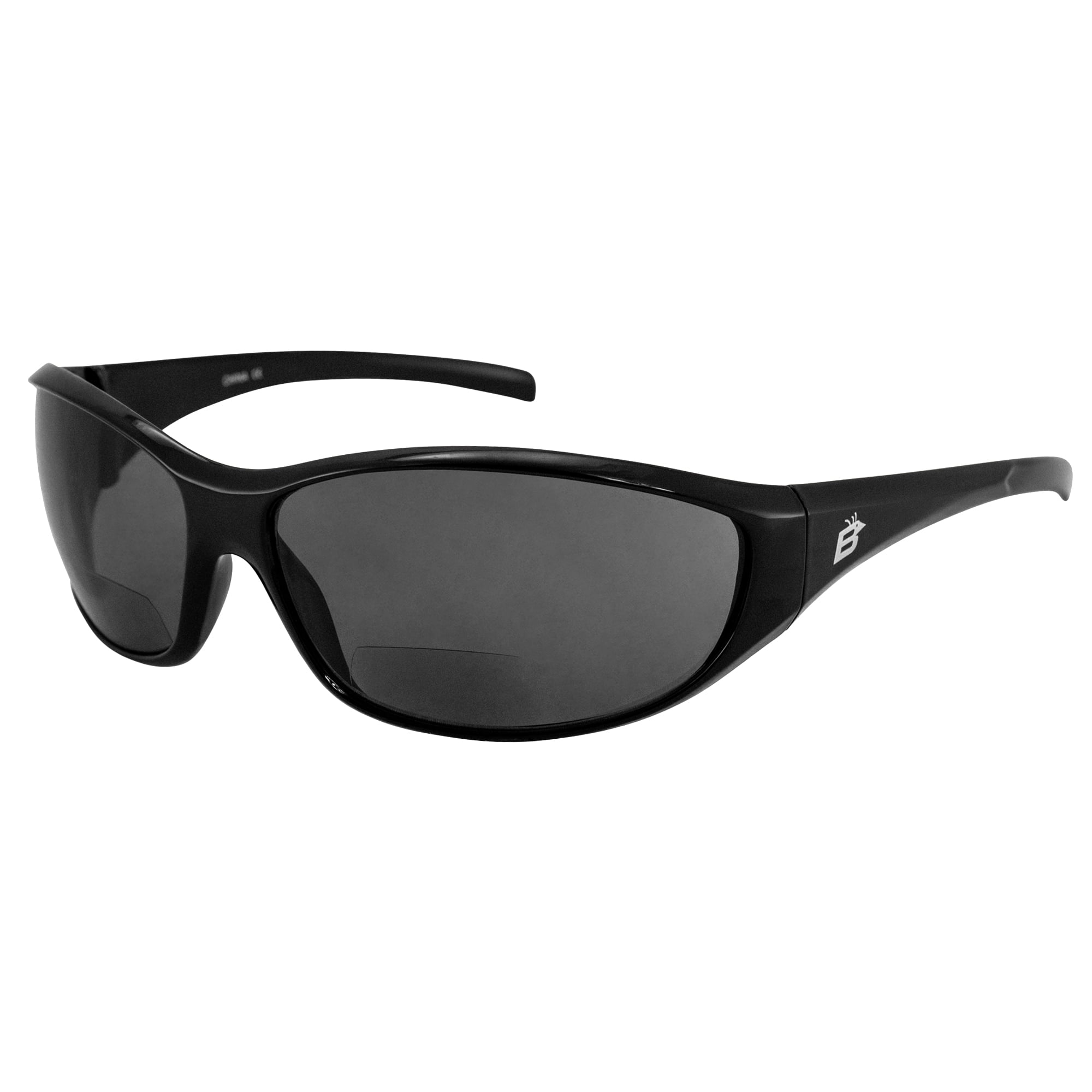 Birdz Eyewear Sparrow Bifocal Sunglasses Black Frame with Smoke Lens ...
