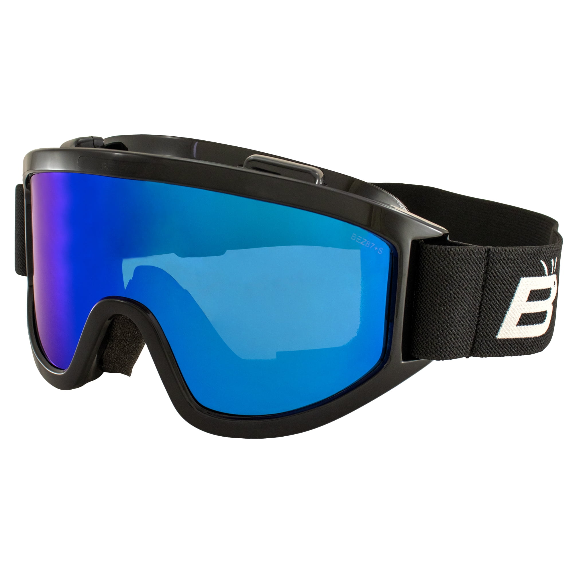 Birdz Eyewear Vulture Motorcycle Goggles ANSI Z87.1+ Padded Fit-Over ...