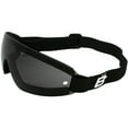 Birdz Eyewear Wing Skydiving Goggles Black Frame with Smoke Lens ...