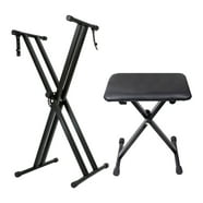 Donner Z-Style Portable Keyboard Stand, Heavy-Duty, For 54, 61, 88 Key ...