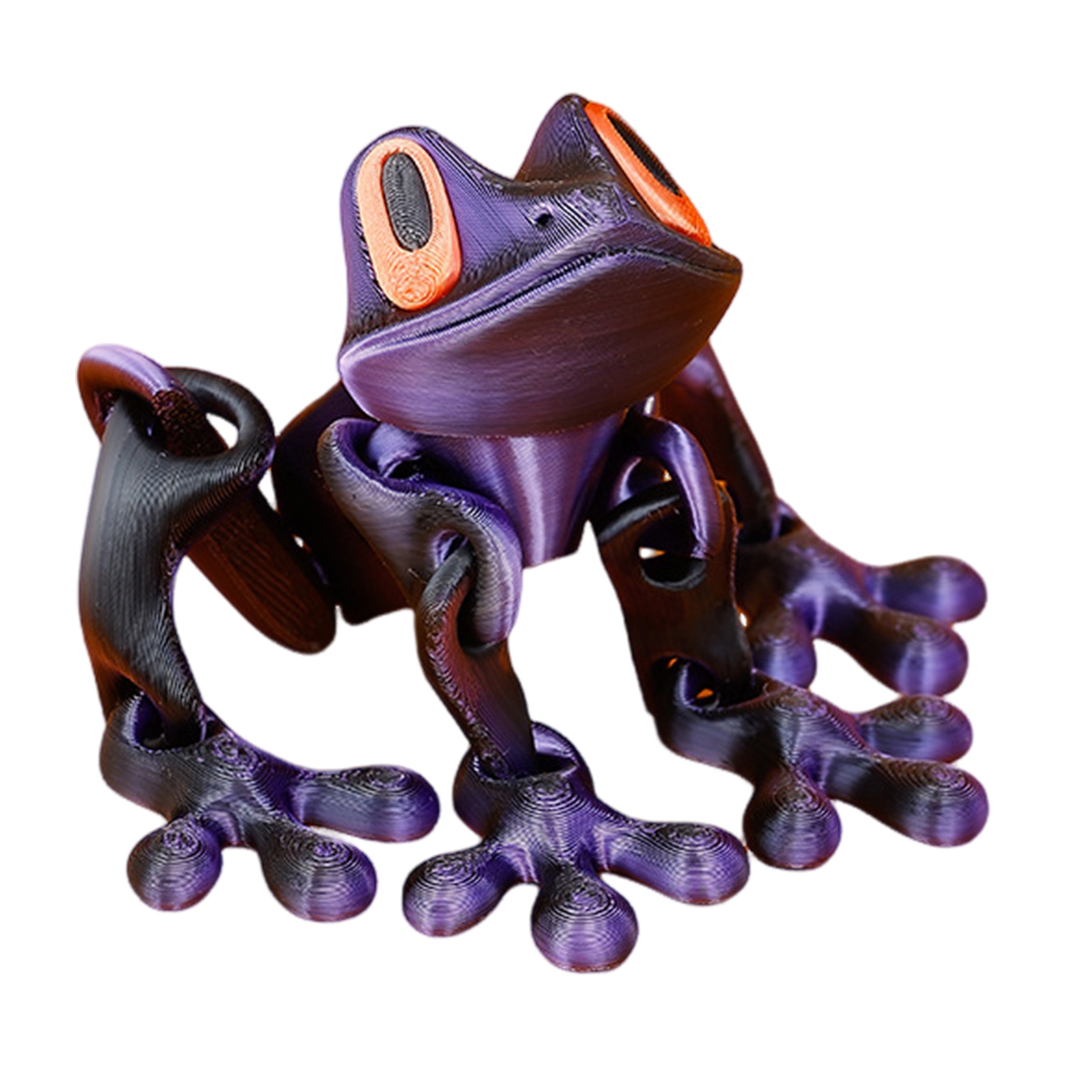 Birinta Movable Magnetic Frog Figure – 3D Printed Articulated Animal ...
